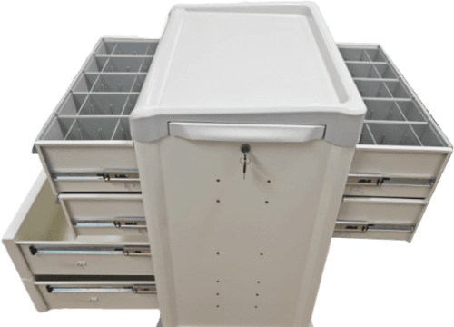 藥車-20人份量 #派藥車 #送藥車 - UbiCare Medical Equipment 匯盈醫療器材